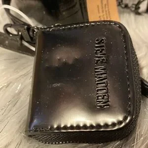 Steve Madden | Bags | Bnwt Steve Madden Bdeb Logo Black Train Style ...
